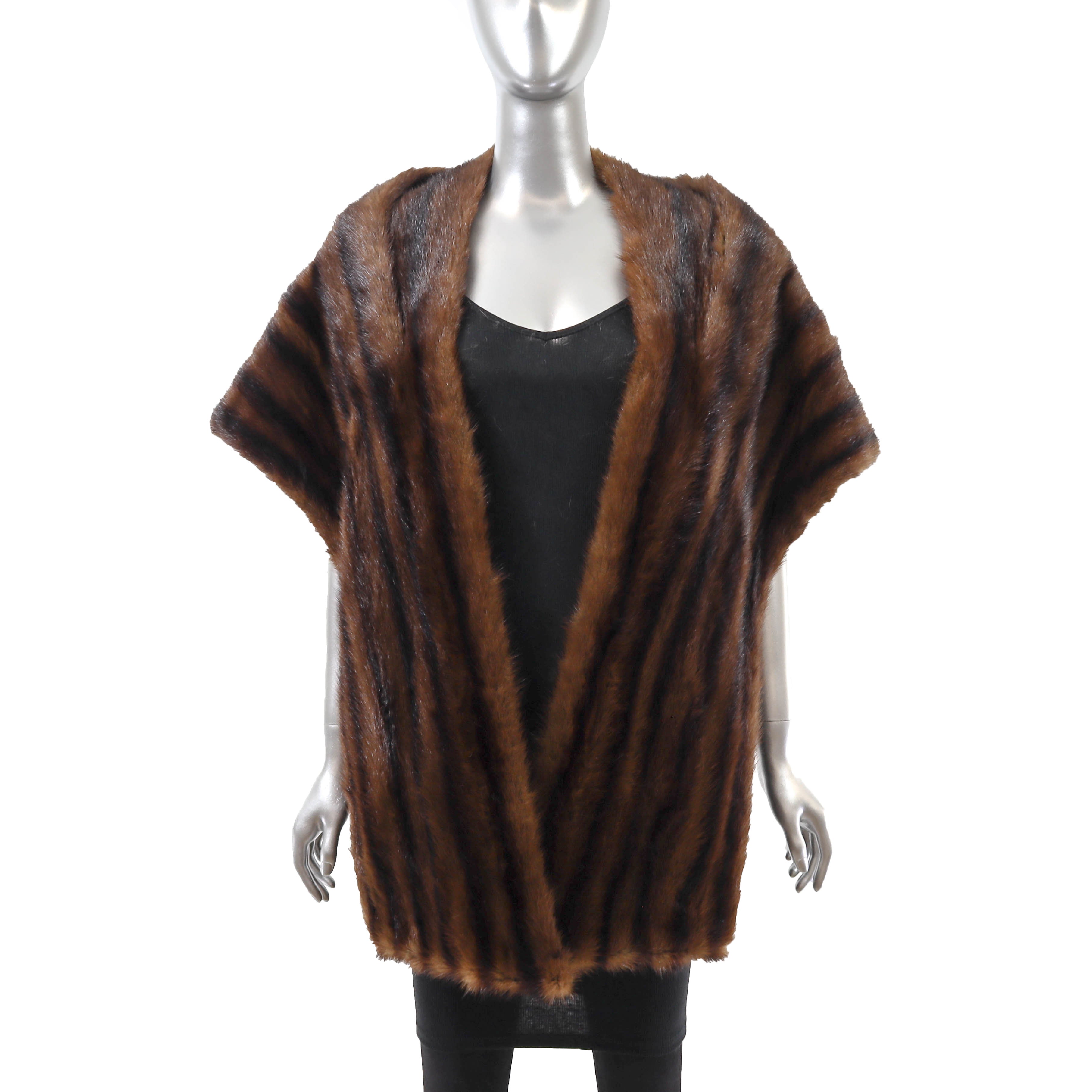 Chinese Mink Stole- Size Free – VintageFurs