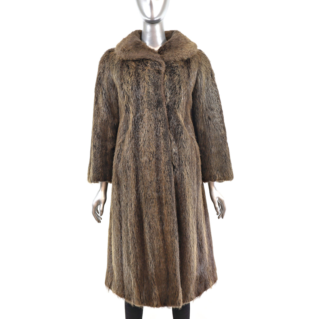 Nutria Coat- Size S | VintageFurs