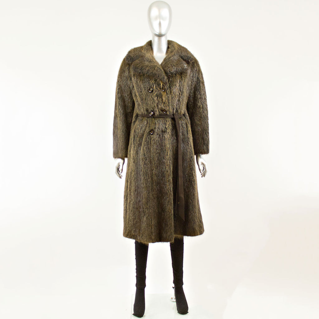 Nutria Coat - Size S (Vintage Furs) | VintageFurs